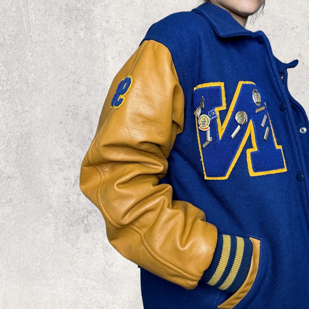 Vintage 1998 High School Letterman Jacket!! - Gem
